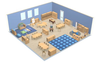 Complete Classrooms® for Georgia Pre-K: Heavy-Duty Furniture | Lakeshore®
