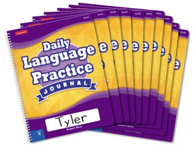 Daily Language Practice Journal - Gr. 4 - Set of 10 at Lakeshore Learning