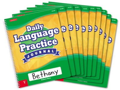 Daily Language Practice Journal - Gr. 5 at Lakeshore Learning