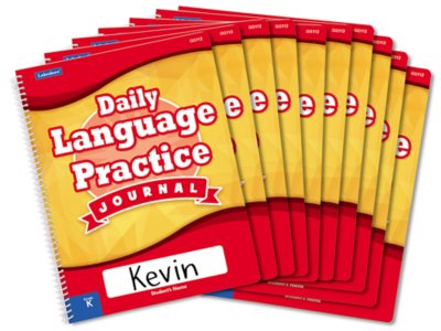 Daily Language Practice Journal - Kindergarten - Set of 10 at Lakeshore ...