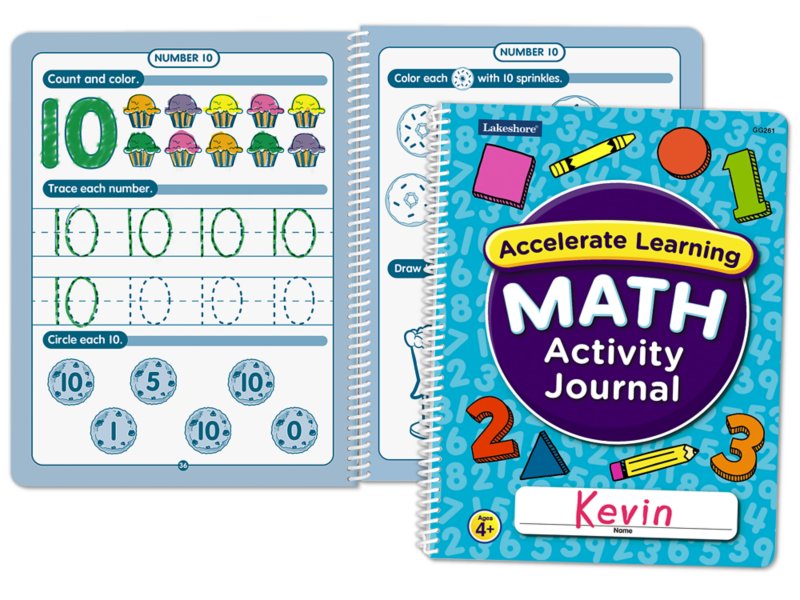 Accelerate Learning Math Activity Journal at Lakeshore Learning