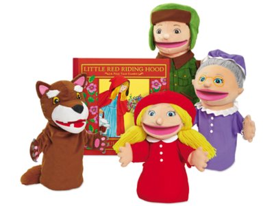 Little Red Riding Hood Storytelling Puppet Set at Lakeshore Learning