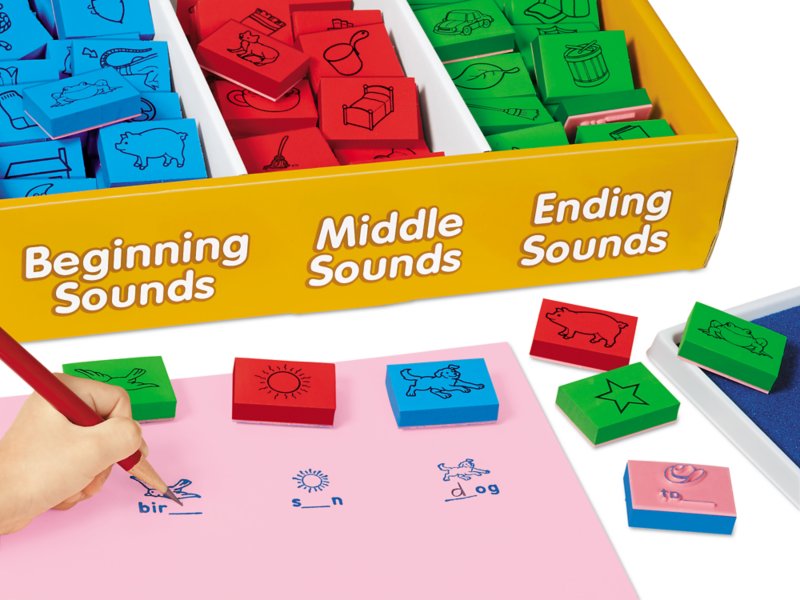 Fill-In-The-Blank Phonics Stamps - Set 1 at Lakeshore Learning