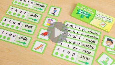 Touch & Read Phonics Word Match - Complete Set at Lakeshore Learning