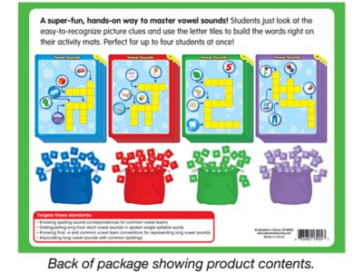 Vowel Sounds Crossword Puzzles Activity Center at Lakeshore Learning