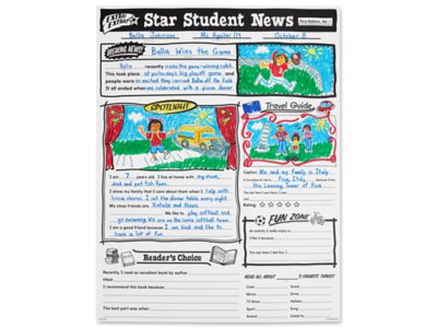 Star Student All About Me Posters - Set of 30 at Lakeshore Learning