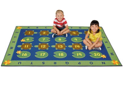 Play & Learn Nature Activity Carpet - 6' x 9' at Lakeshore Learning