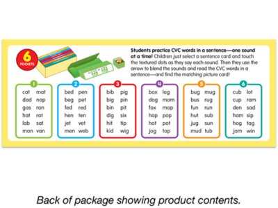 Touch & Read CVC Words Sentence Match at Lakeshore Learning