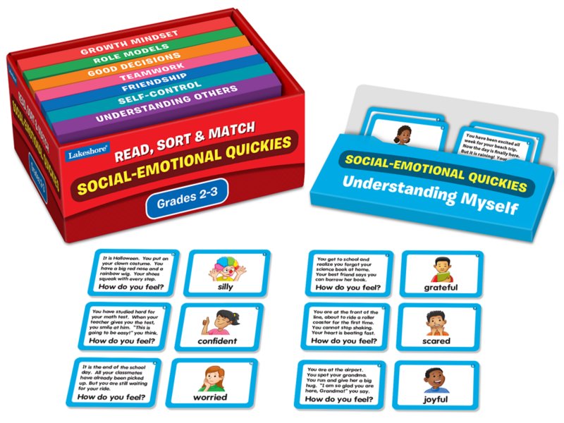 Match & Sort Social-Emotional Quickies - Gr. 2-3 at Lakeshore Learning