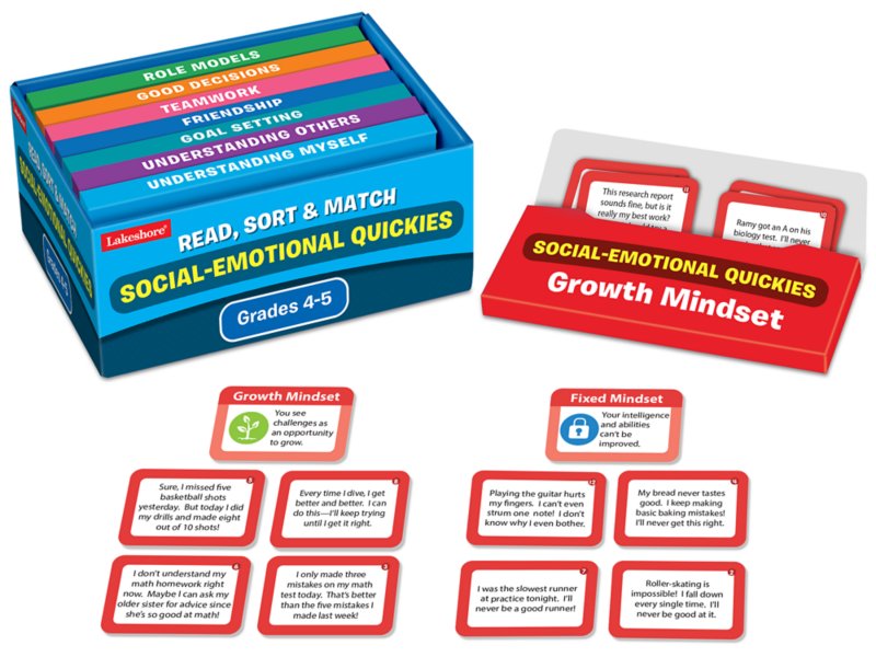 Match & Sort Social-Emotional Quickies - Gr. 4-5 at Lakeshore Learning