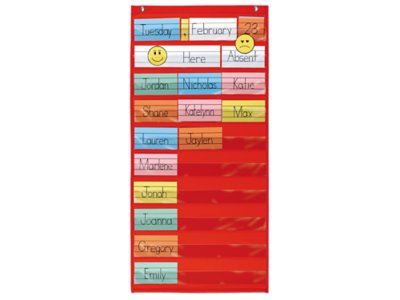 Space-Saver Pocket Chart at Lakeshore Learning