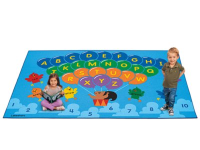 Up, Up & Away Activity Carpet - 6' x 9' at Lakeshore Learning