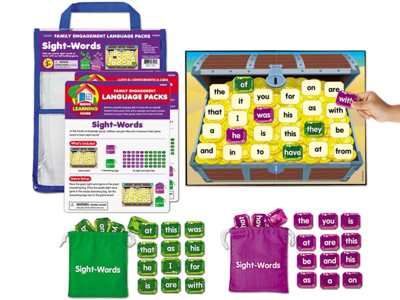 Sight-Words Family Engagement Pack at Lakeshore Learning