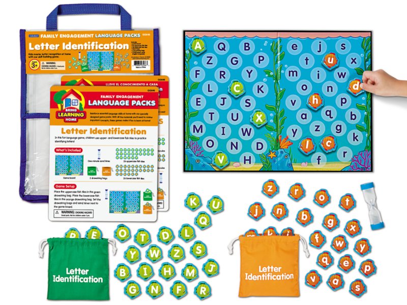 Letter Identification Family Engagement Pack at Lakeshore Learning
