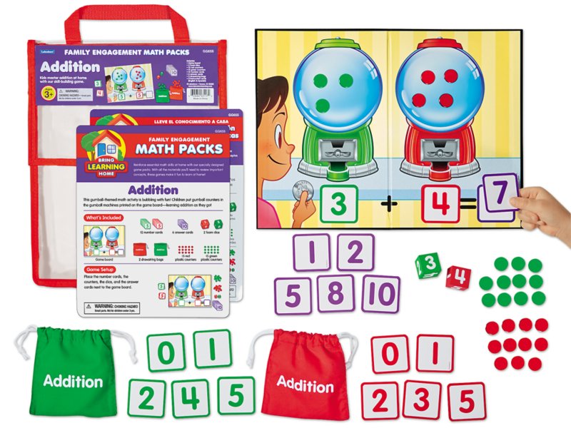 Addition Family Engagement Pack at Lakeshore Learning