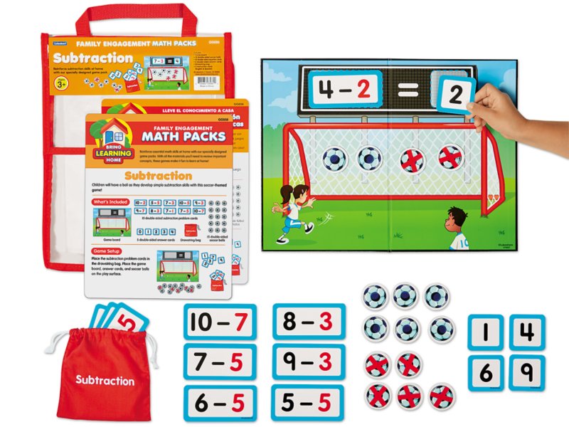 Subtraction Family Engagement Pack at Lakeshore Learning