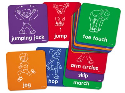 Let’s Get Moving! Activity Mats at Lakeshore Learning