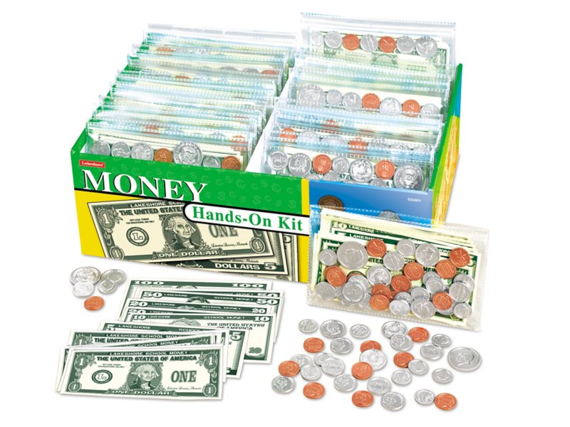 Money Hands-On Teaching Kit at Lakeshore Learning