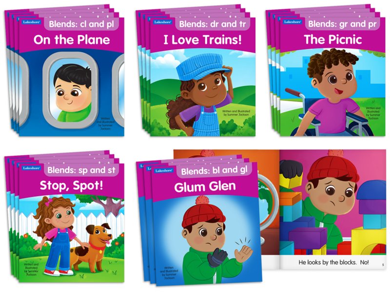 Blends Skill-Building Book Set at Lakeshore Learning