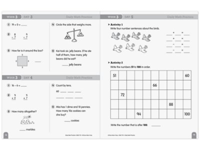 Daily Math Practice Workbook - Gr. 2 at Lakeshore Learning