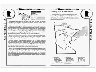 50 States Workbook at Lakeshore Learning