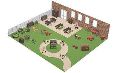 Complete Classroom® for Head Start Outdoor Preschool | Lakeshore®