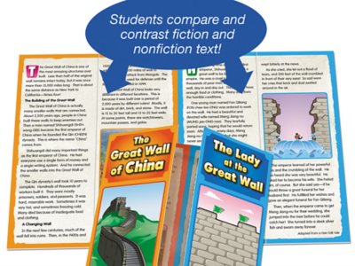 Fiction & Nonfiction Paired Passages - Gr. 3 at Lakeshore Learning