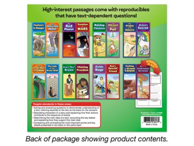 Fiction & Nonfiction Paired Passages - Gr. 3 at Lakeshore Learning