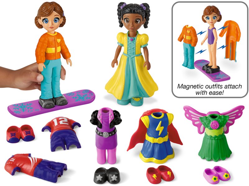 Magnetic Dress & Play Dolls at Lakeshore Learning