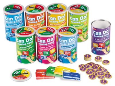Can Do! Reading Games - Gr. 1-2 - Complete Set at Lakeshore Learning