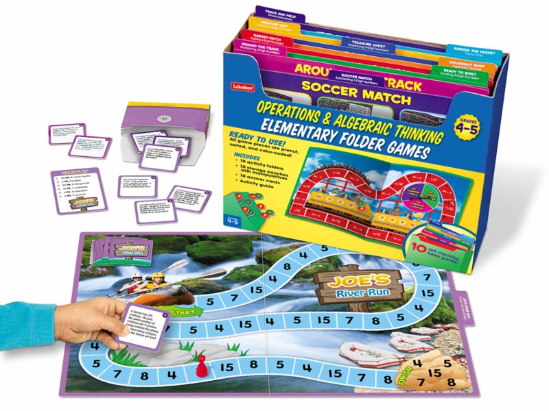 Operations & Algebraic Thinking Folder Game Library - Gr. 4-5 at ...