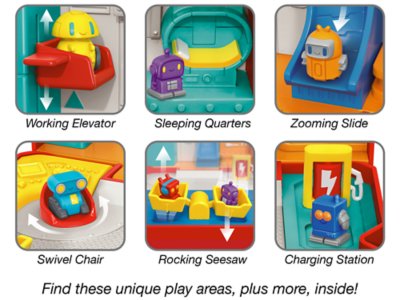 Carry Around Robot Town at Lakeshore Learning