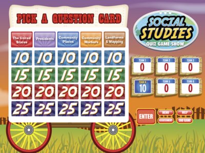 Social Studies Quiz Game Show - Gr. 1-3 - Interactive CD-ROMs at ...