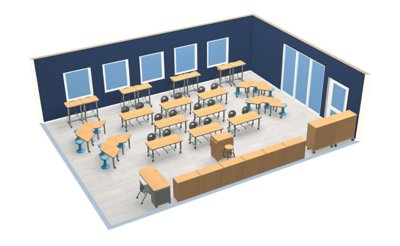 High School Classroom Layout | Lakeshore® Furniture
