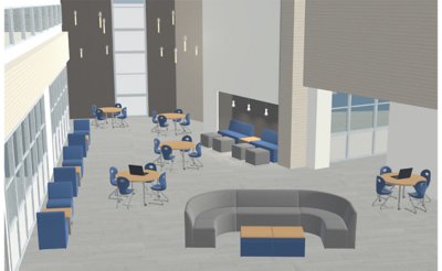 Learning Layout for Higher Education - Hallway Collaboration Zones ...