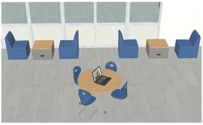 Learning Layout for Higher Education - Hallway/Breakout Space ...