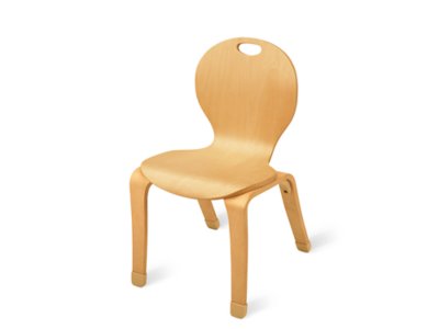 Classic Birch Classroom Stacking Chair - 9 1/2" at Lakeshore Learning