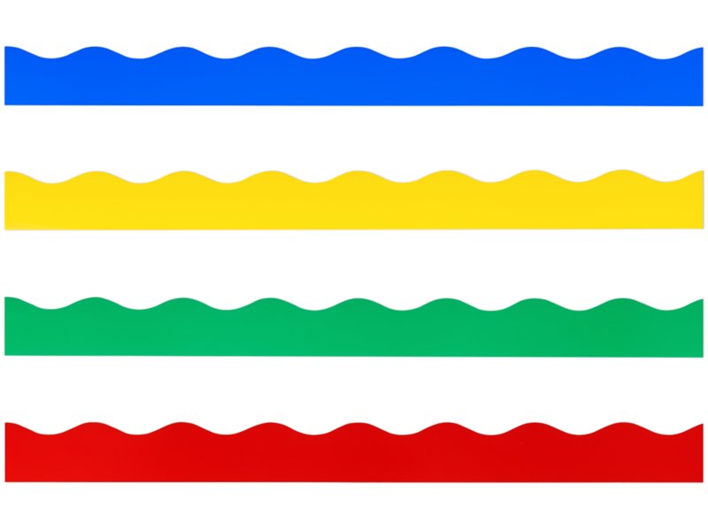 Classic Colors Scalloped Borders - Variety Pack at Lakeshore Learning