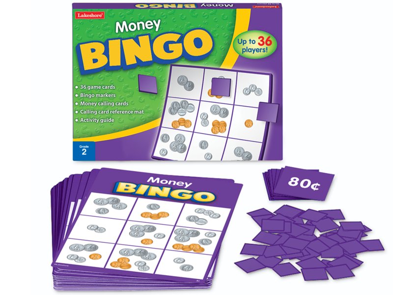 Money Bingo at Lakeshore Learning