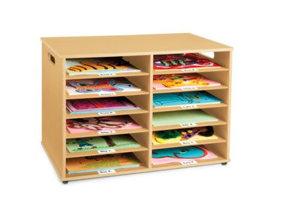 Classic Birch Tabletop Communication Center at Lakeshore Learning