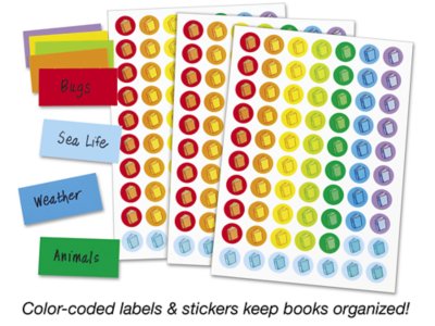 Classic Birch Space-Saver Mobile Book Organizer at Lakeshore Learning