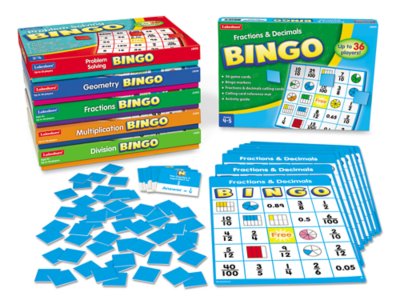 Math Bingo Library - Gr. 3-5 at Lakeshore Learning