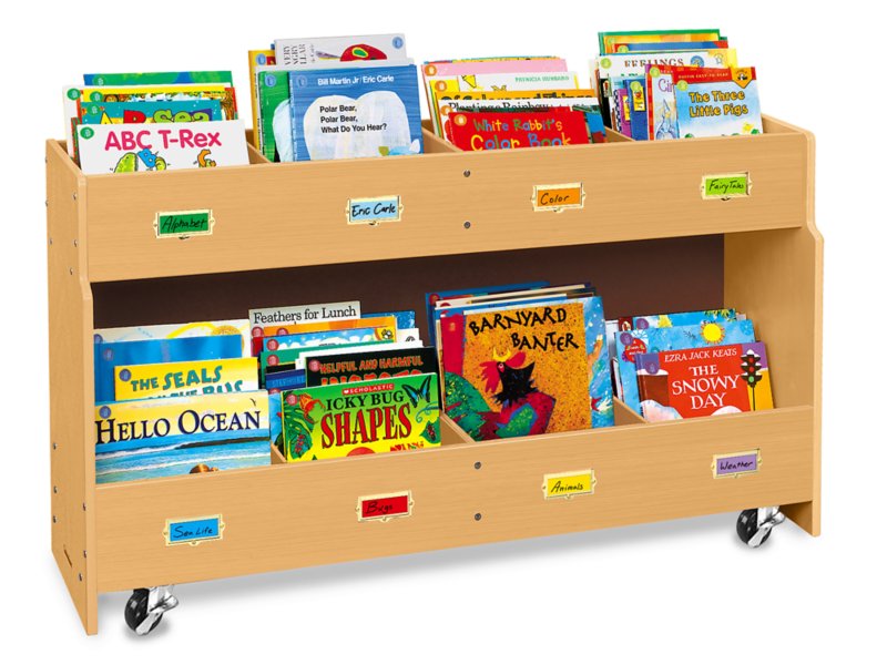 Lakeshore Library Bookshelf Classroom Library Alphabet Book Dividers