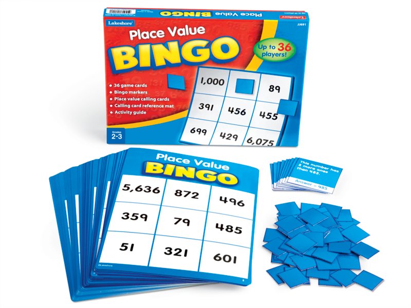 Place Value Bingo at Lakeshore Learning
