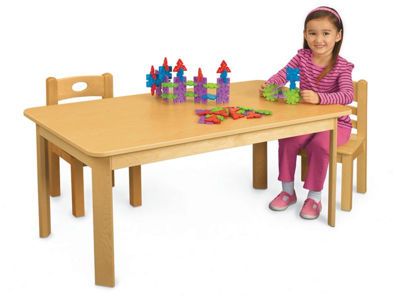 Classic Birch Rectangular Tables at Lakeshore Learning