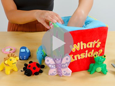 What’s Inside? Soft Feely Box at Lakeshore Learning