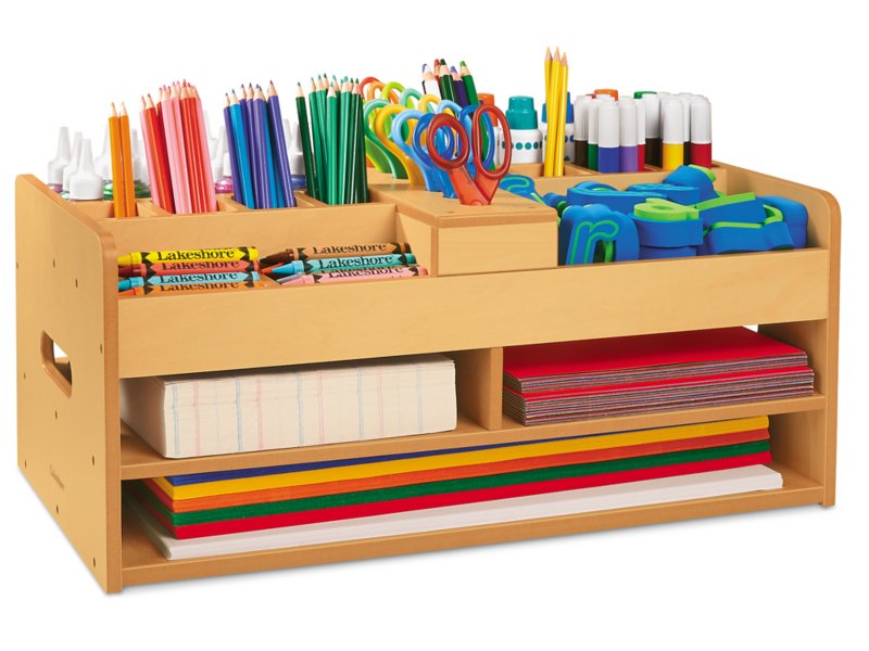 Classic Birch Tabletop Writing Center at Lakeshore Learning