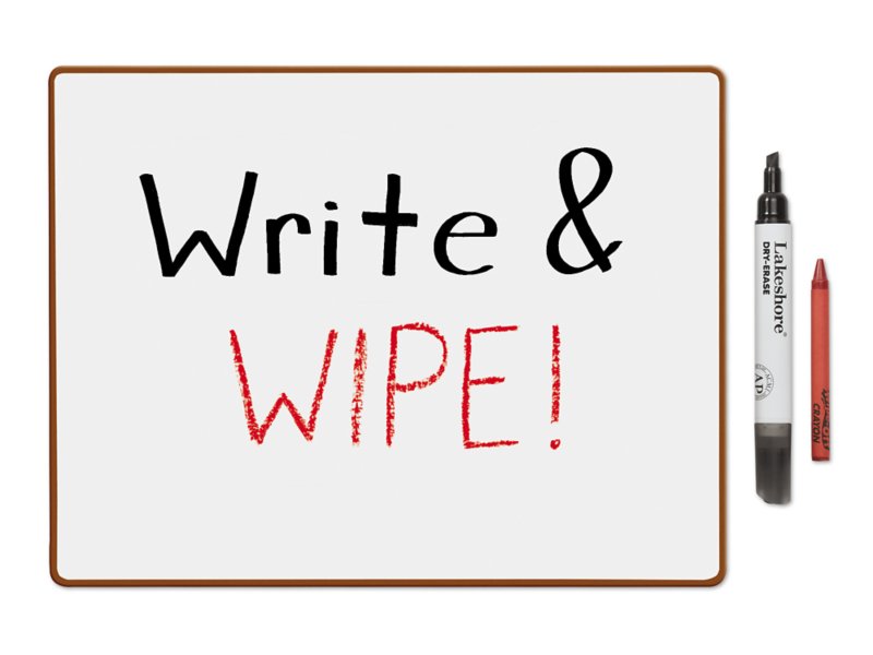 Write & Wipe Lapboard at Lakeshore Learning
