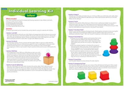 Infant Individual Learning Kit at Lakeshore Learning