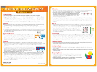 Individual Hands-On Math Kit – Kindergarten at Lakeshore Learning